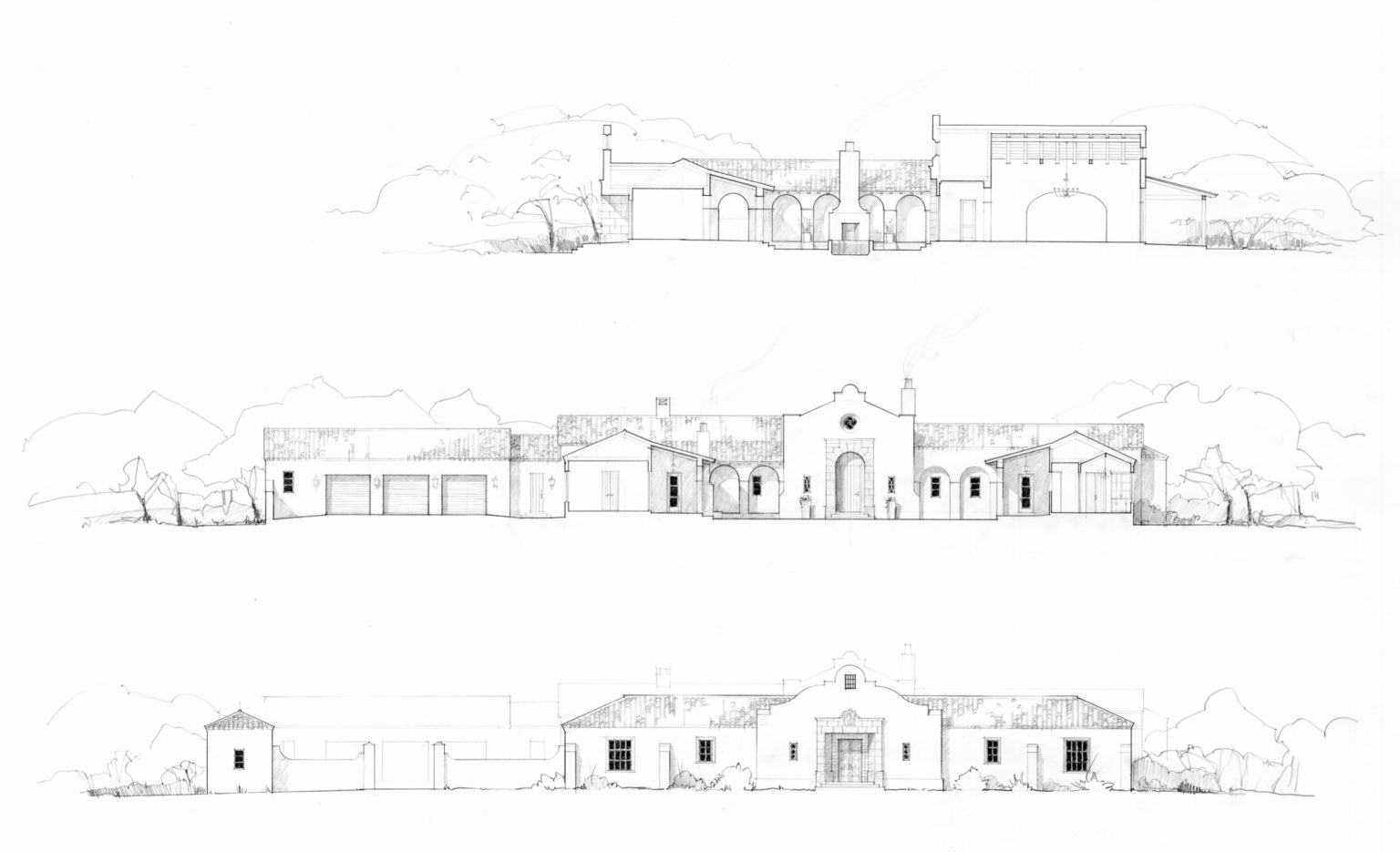 Mission Revival Style Villa | Residential Vernacular Architecture ...