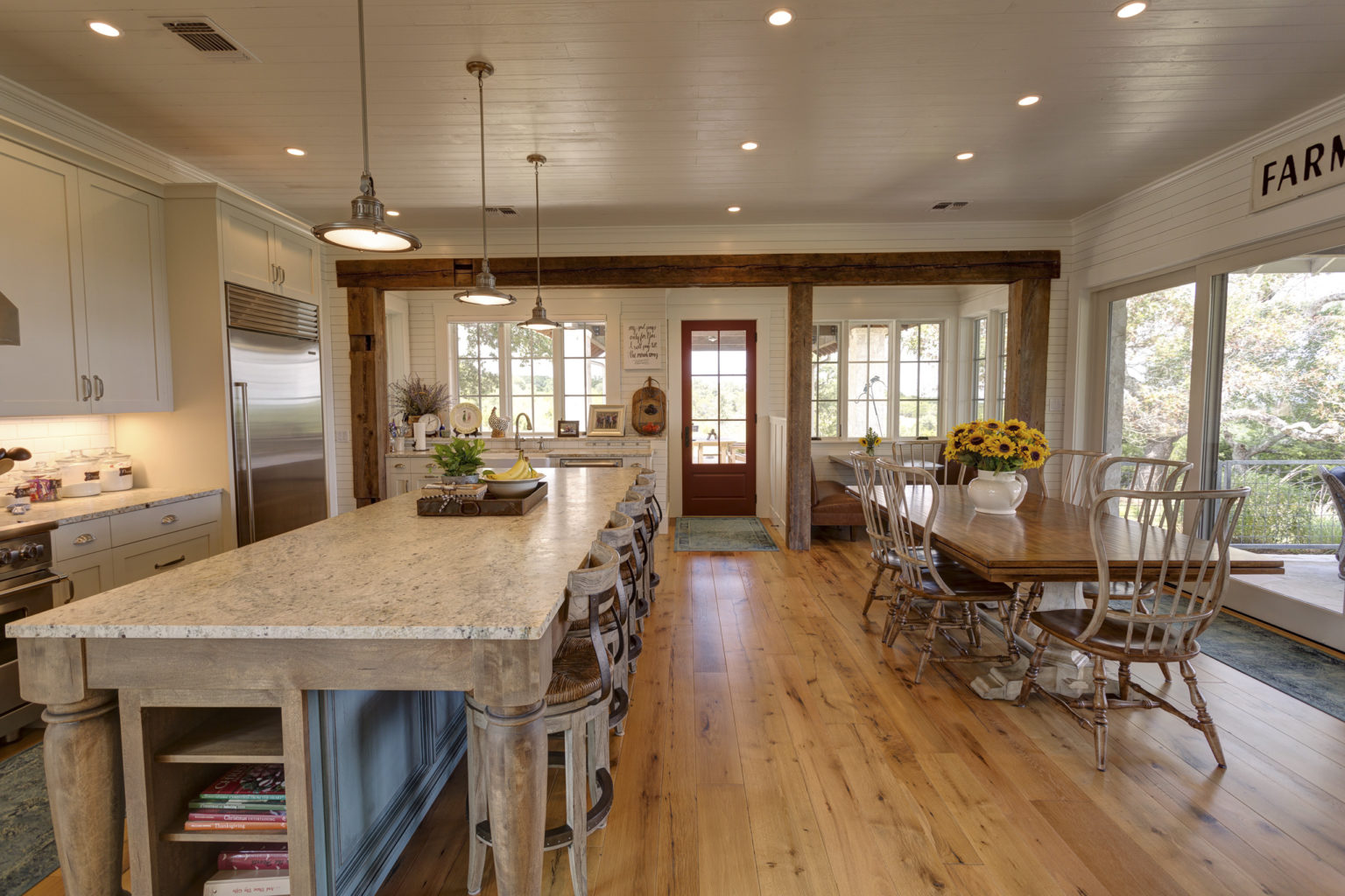 Texas Stone Farmhouse - Guadalupe River Valley | A Texas Architecture ...