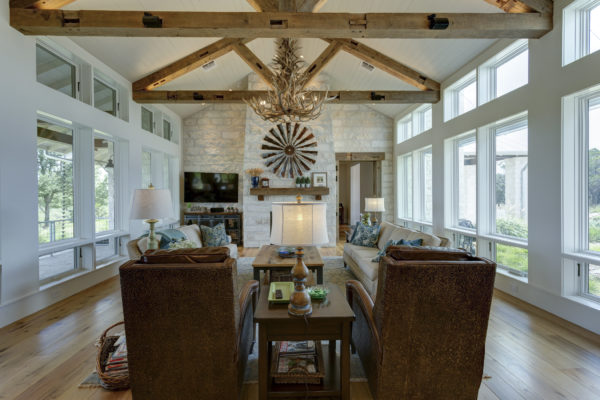 Texas Stone Farmhouse - Guadalupe River Valley | A Texas Architecture ...